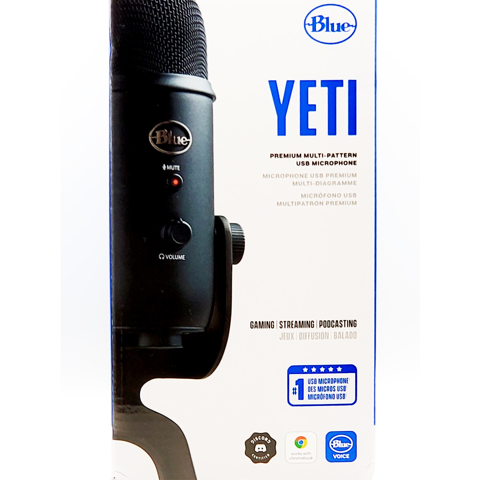 Logitech for Creators Blue Yeti USB Microphone